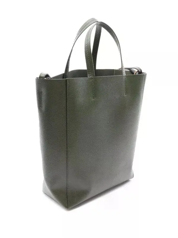 Celine 2015-2026 Small Grained Calfskin Vertical Cabas Satchel - Brown