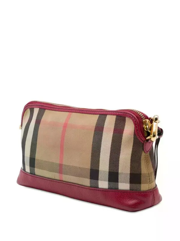 Burberry 2000-2017 House Check Canvas Derby Abingdon Convertible Satchel
