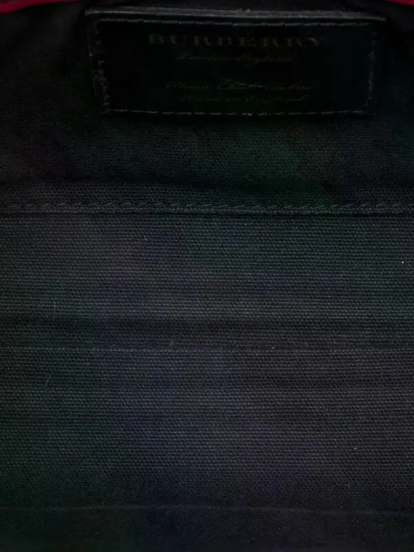 Burberry 2000-2017 House Check Canvas Derby Abingdon Convertible Satchel