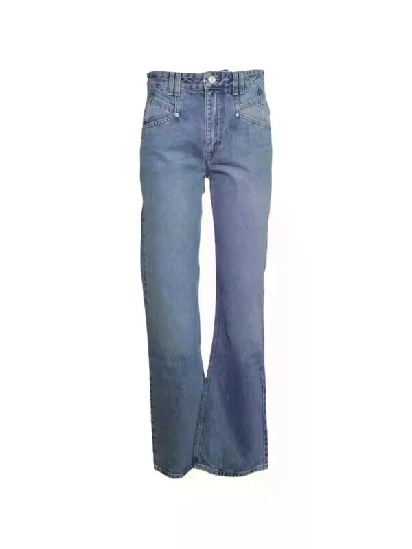 Isabel Marant Étoile Belvia-gz Straight-leg Jeans