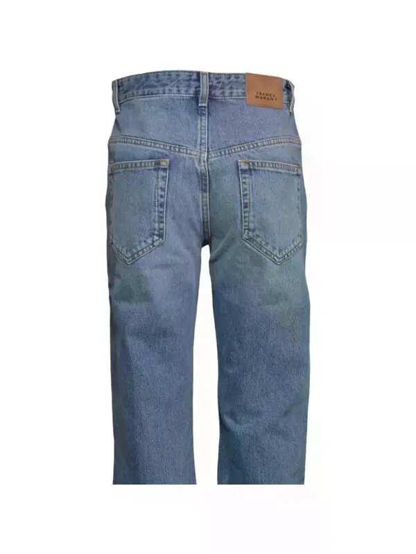 Isabel Marant Étoile Belvia-gz Straight-leg Jeans