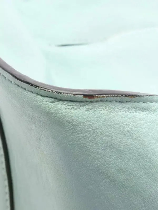Loewe 2000s Hammock Leather Tote Bag - Blue