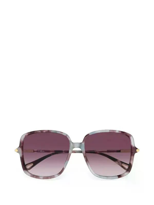 Chloé Oversized Square-frame Sunglasses - Grey