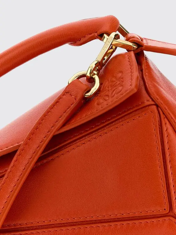 Loewe Mini Puzzle Asymmetric Lamb Nappa Handbag