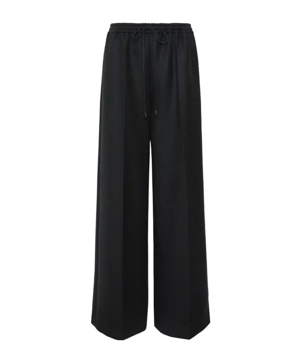 Max Mara Vetrino Wide-leg Pants - Dark Grey