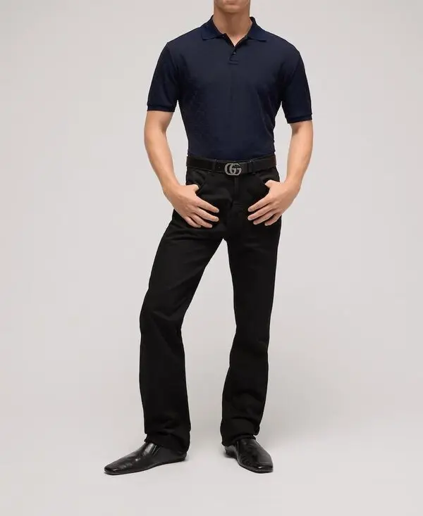 Gucci Lightweight Gg Polo Shirt