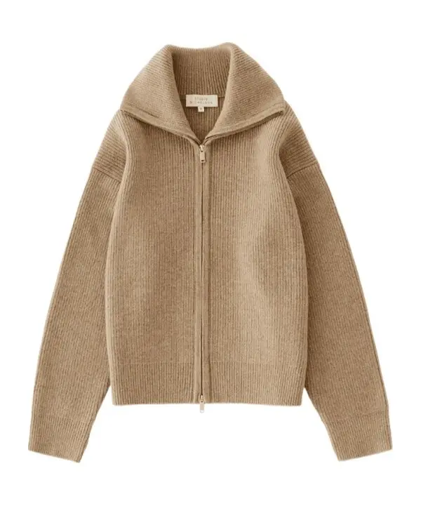 Studio Nicholson Zip-up Long-sleeve Knit Jacket