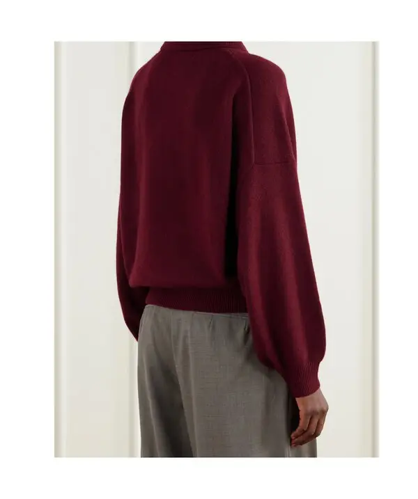 LISA YANG Polo Collar Sweater