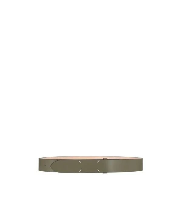 MAISON MARGIELA Minimalist Solid-color Belt - Green