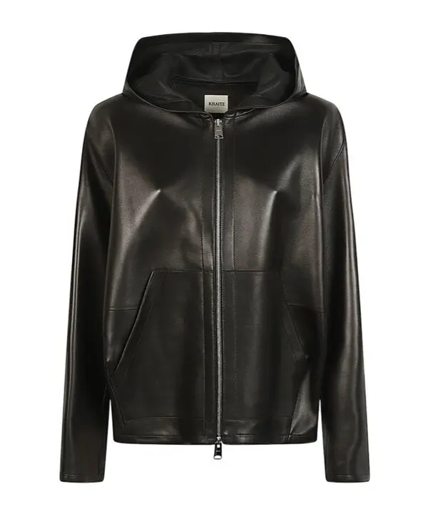 Khaite Darlo Zip Hooded Jacket