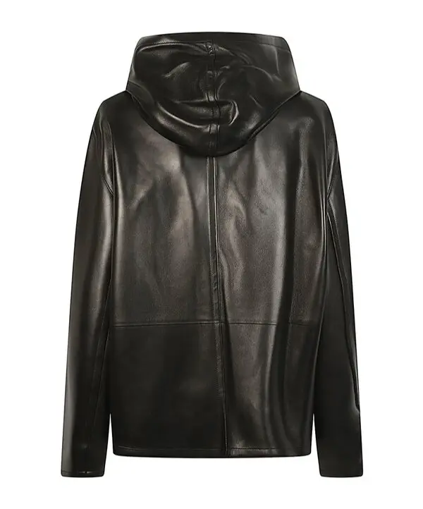 Khaite Darlo Zip Hooded Jacket