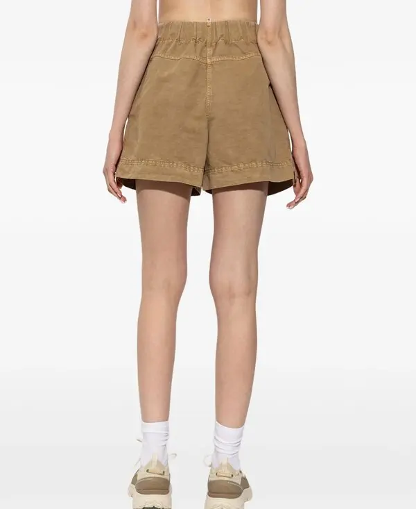 Moncler Logo Embroidered Shorts