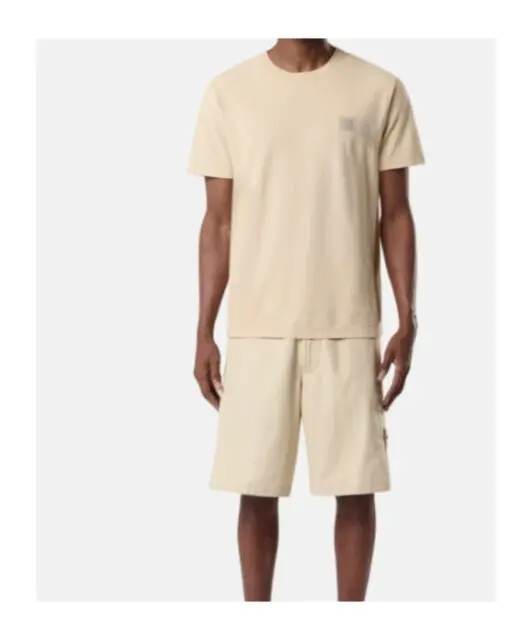 Stone Island Slim-fit T-shirt With Tonal Compass Logo Patch