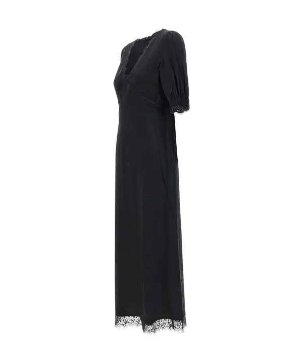 Rixo Annina V-neck Midi Dress