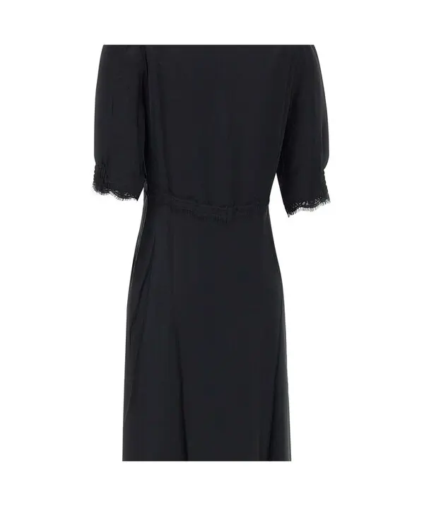 Rixo Annina V-neck Midi Dress