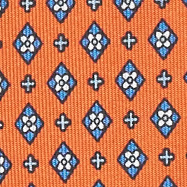 E. MARINELLA Silk Geometric Tie