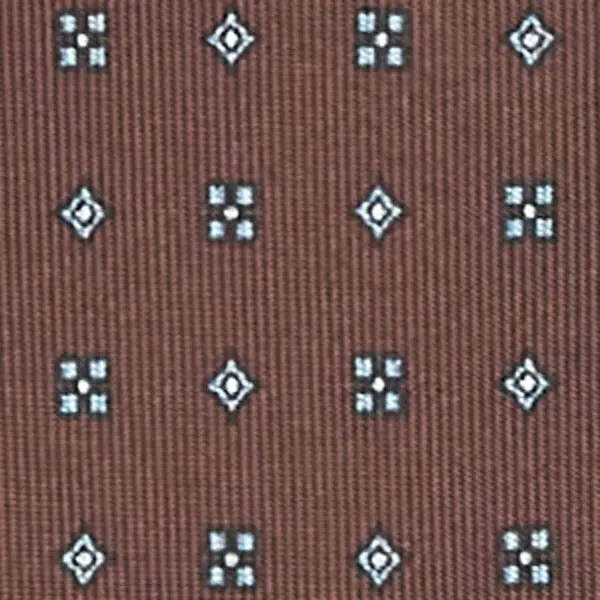 E. MARINELLA Silk Geometric Tie