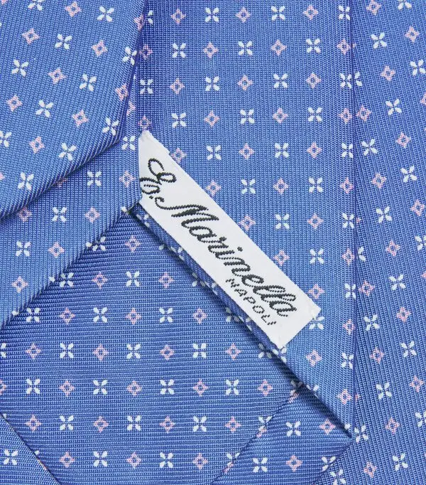 E. MARINELLA Silk Printed Tie