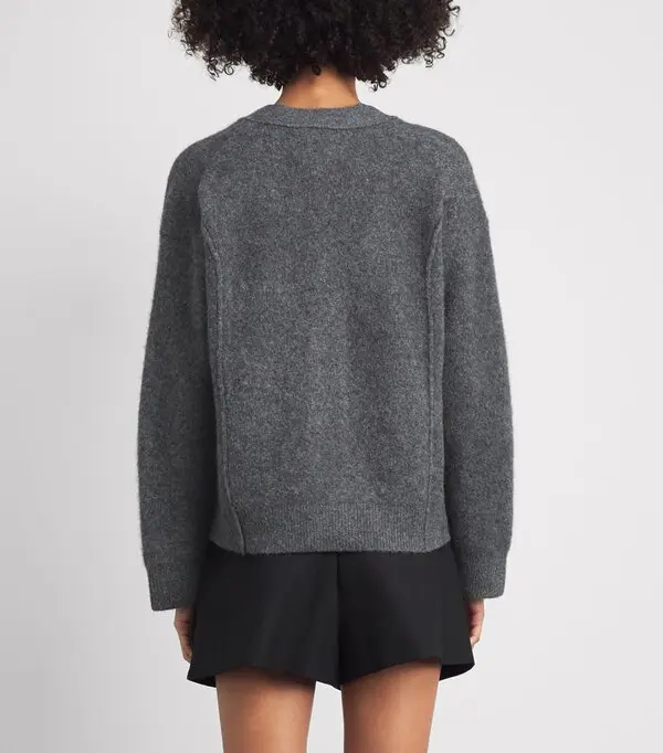 Maje Yak-blend Cardigan