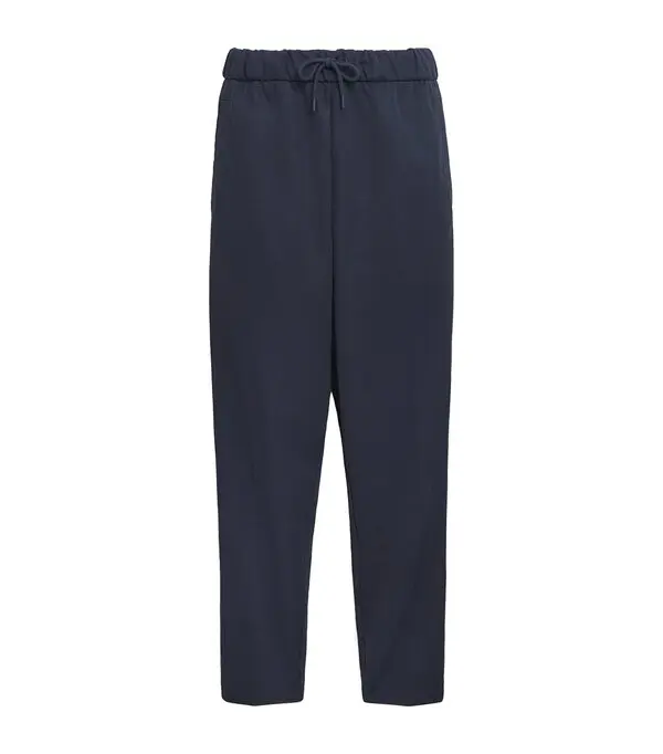 Fred Perry Two-tone Mesh Tape Sweatpants - Navy
