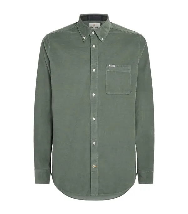 Barbour Cotton Ramsey Tailored Shirt - Green