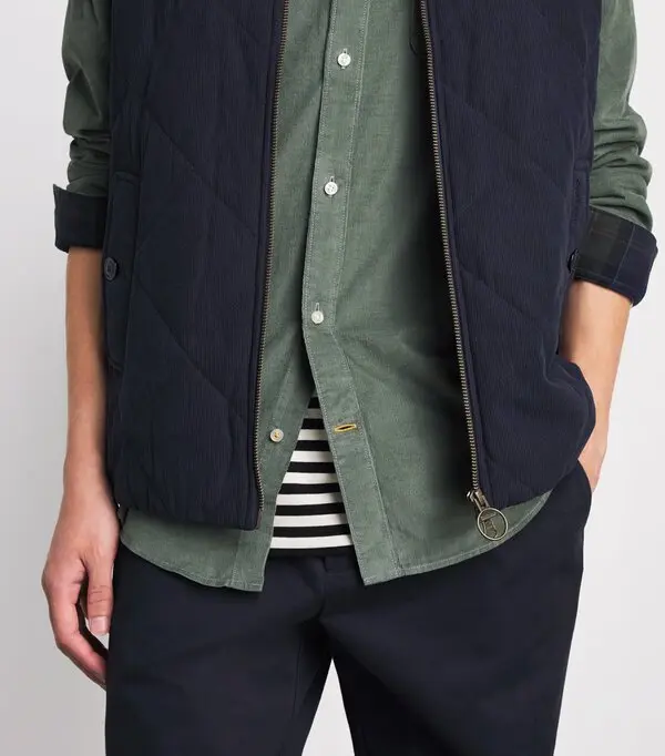 Barbour Cotton Ramsey Tailored Shirt - Green