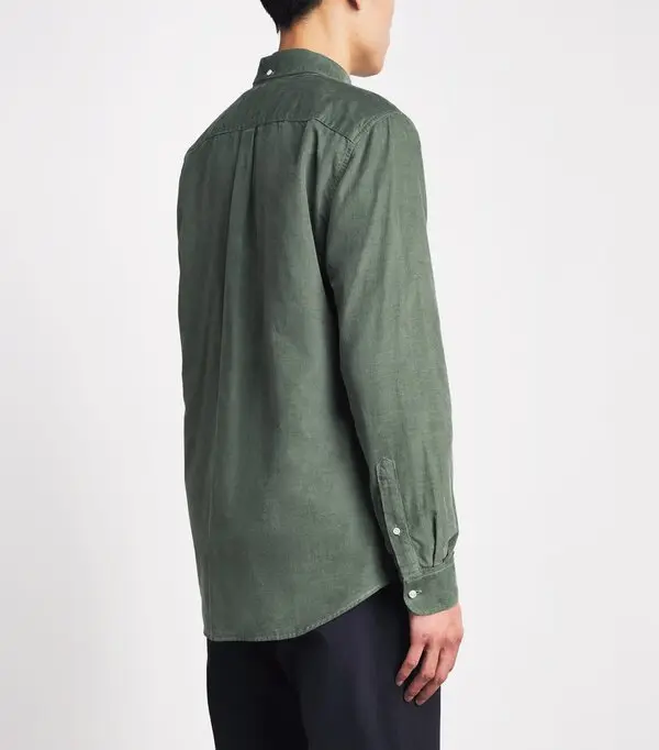 Barbour Cotton Ramsey Tailored Shirt - Green