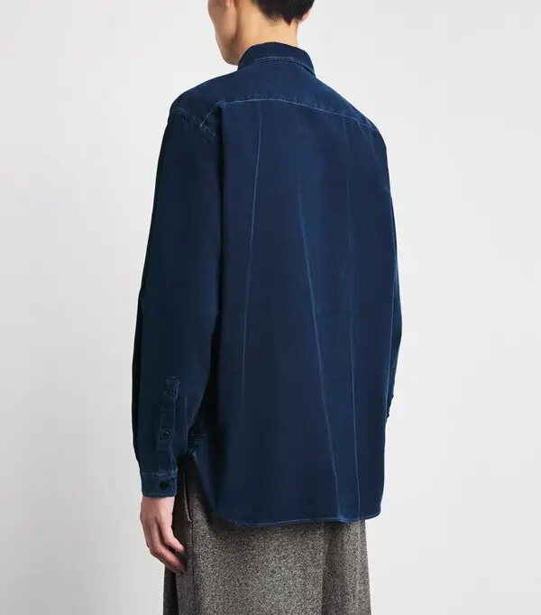 Oliver Peoples Cotton Newson Cord Atlanta Shirt