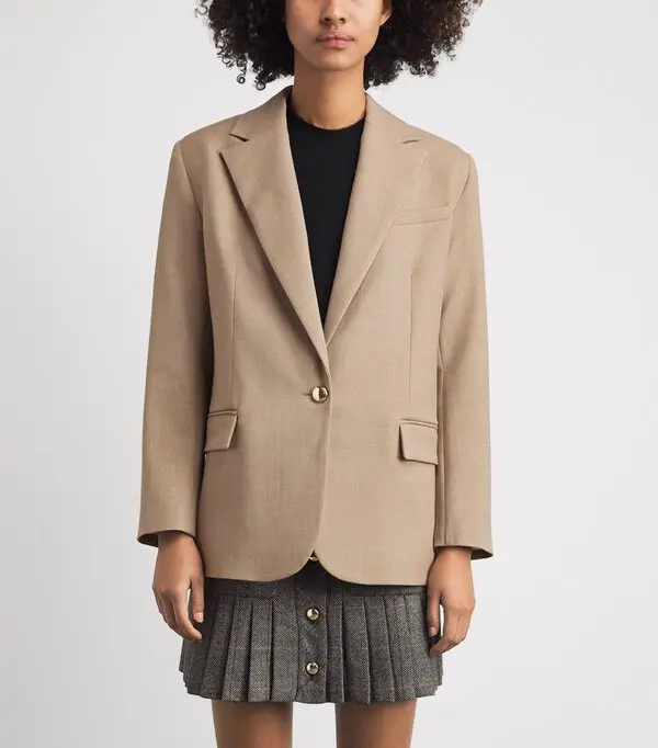 Maje Single-button Blazer