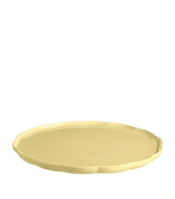 EMILE HENRY Ceramic Madeline Serving Plate - Yellow
