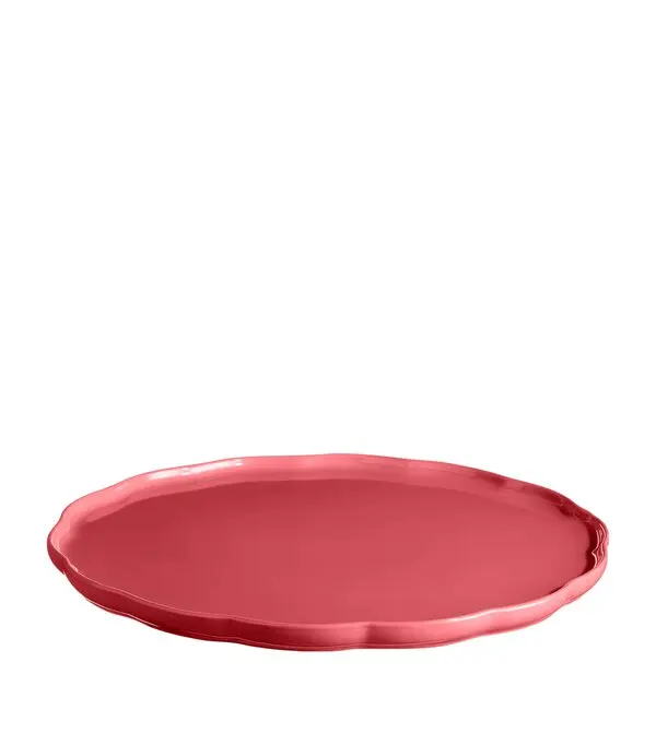 EMILE HENRY Ceramic Madeline Serving Plate - Pink
