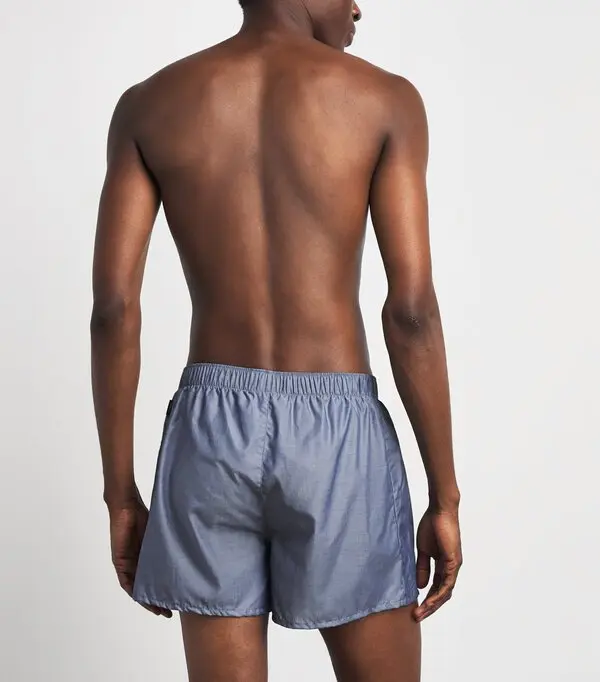 Hanro Cotton Woven Boxer Shorts