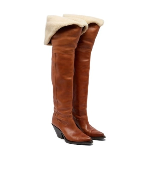 Chloé Leather Over-the-knee Boots