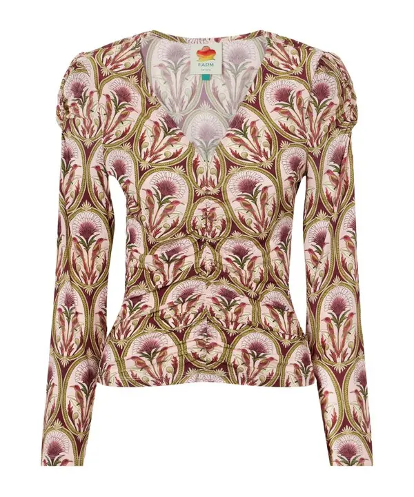 Farm Rio Garden Medal Jersey Top - No