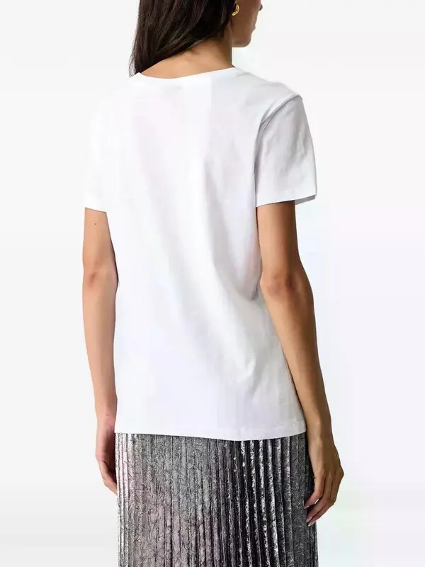 Armani Exchange Rhinestone-embellished Logo T-shirt