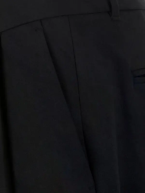 DUNST Pleated Straight-leg Trousers