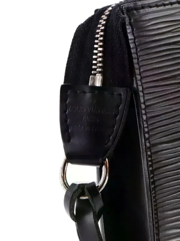 LOUIS VUITTON Pochette Accessoires Epi Leather Clutch Bag