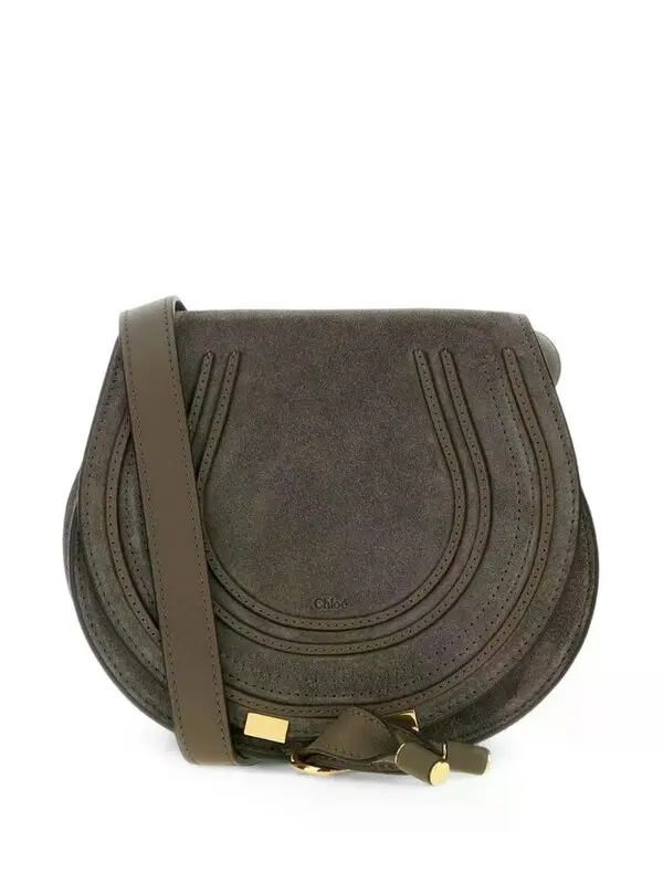 Chloé Marcie Suede Mini Bag - Grey