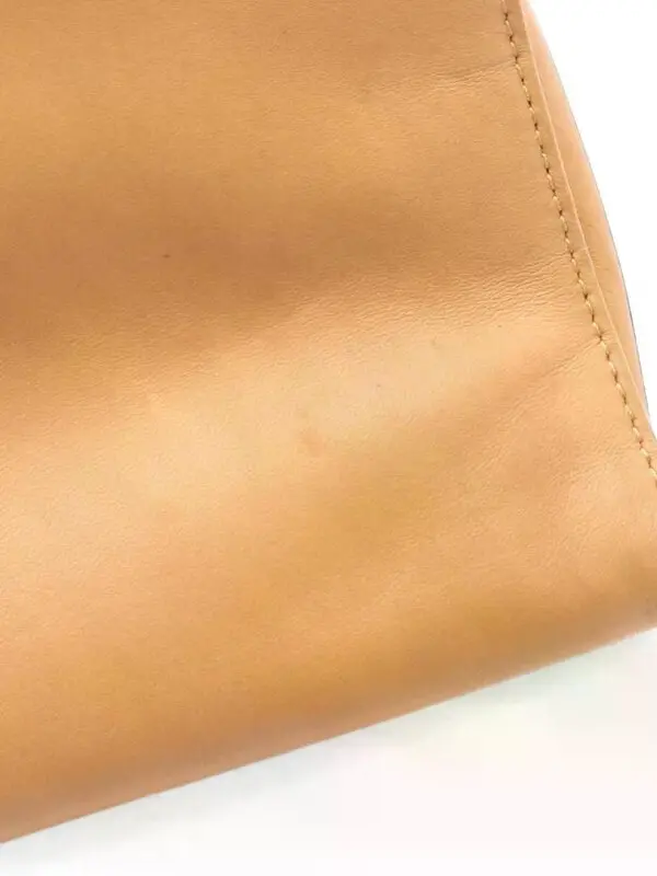 Loewe 2000s Anagram Leather Tote Bag - Neutrals