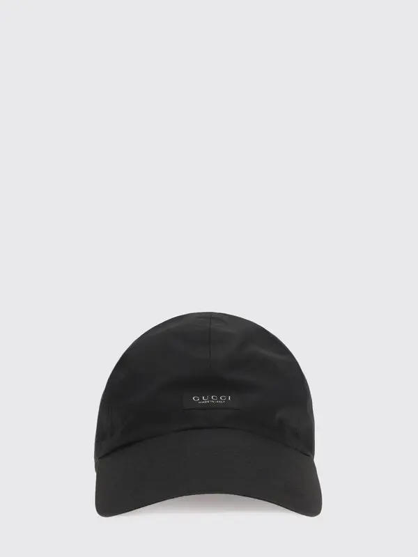 Gucci Cotton-blend Baseball Cap With Contrast Logo