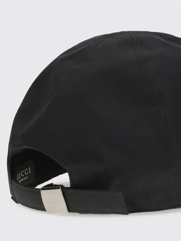 Gucci Cotton-blend Baseball Cap With Contrast Logo