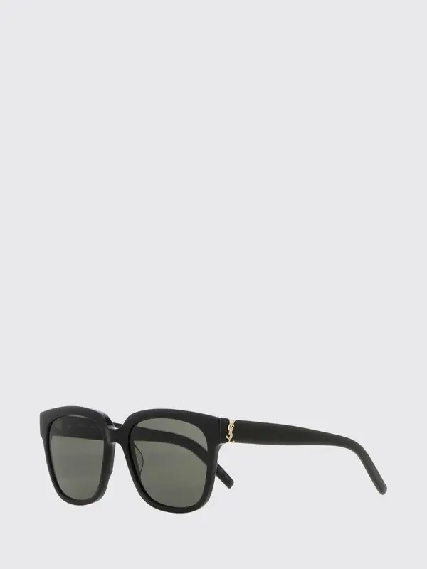Saint Laurent Monogram Sl M40 Rectangular Frame Sunglasses - Black