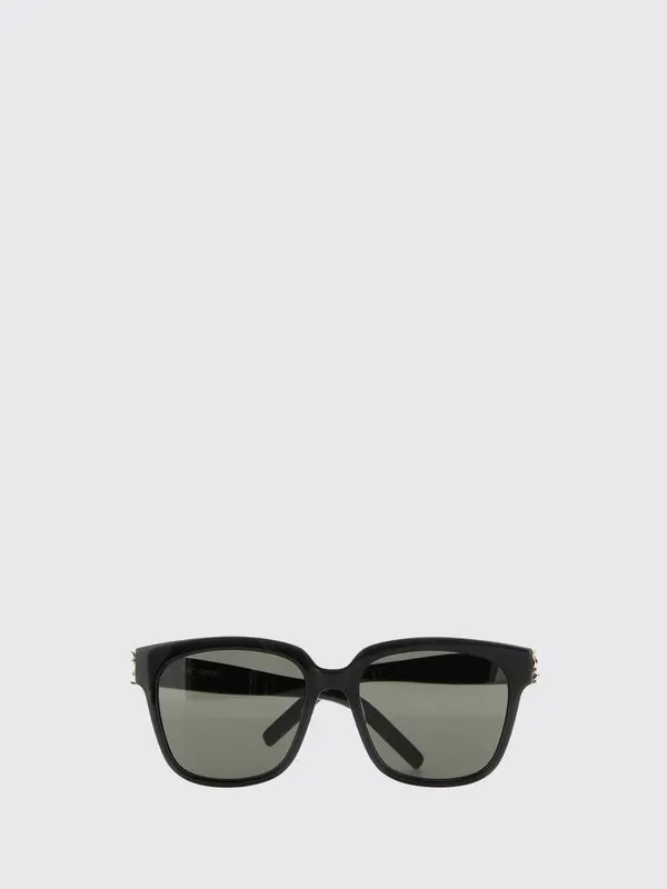 Saint Laurent Monogram Sl M40 Rectangular Frame Sunglasses - Black