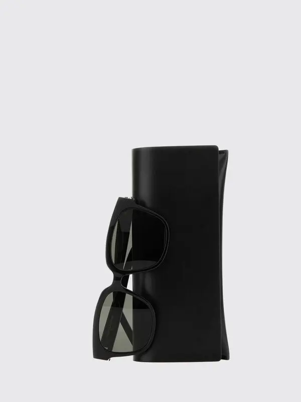 Saint Laurent Monogram Sl M40 Rectangular Frame Sunglasses - Black
