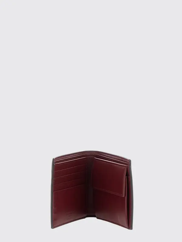 Saint Laurent Smooth Calfskin Bifold Wallet With Logo