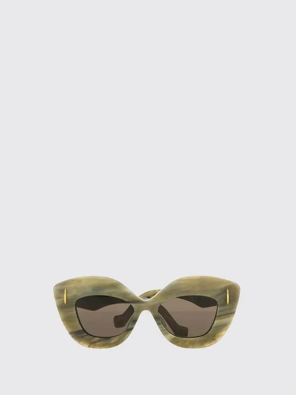 Loewe Bicolour Acetate Butterfly Cat-eye Sunglasses With Monogram
