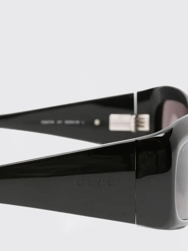Gucci Rectangular Acetate Sunglasses With Coloured Lenses