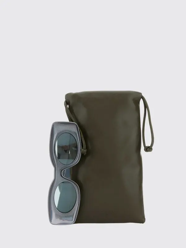 Loewe Rectangular Sunglasses In Transparent Acetate - Multicolor