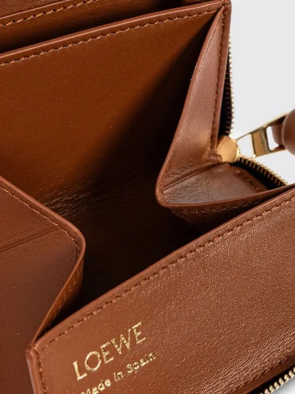 Loewe Continental Zip-around Wallet In Calf Nappa Leather