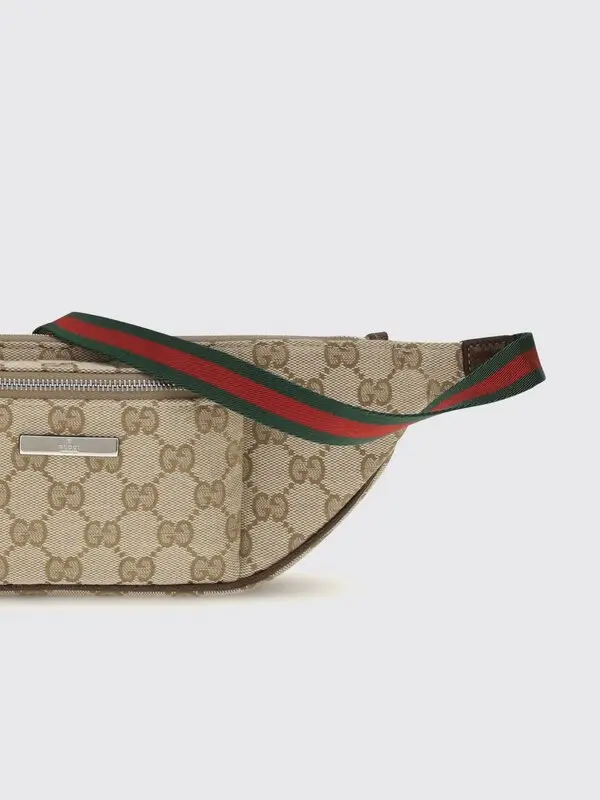 Gucci Gg Supreme Fabric Mini Bum Bag With Jacquard Monogram